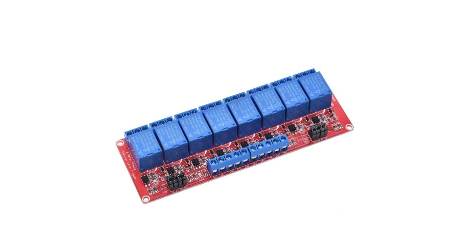 Modul Releu 8 Canale Arduino 5v Optocuplor Ttl Logic Relay Relee R