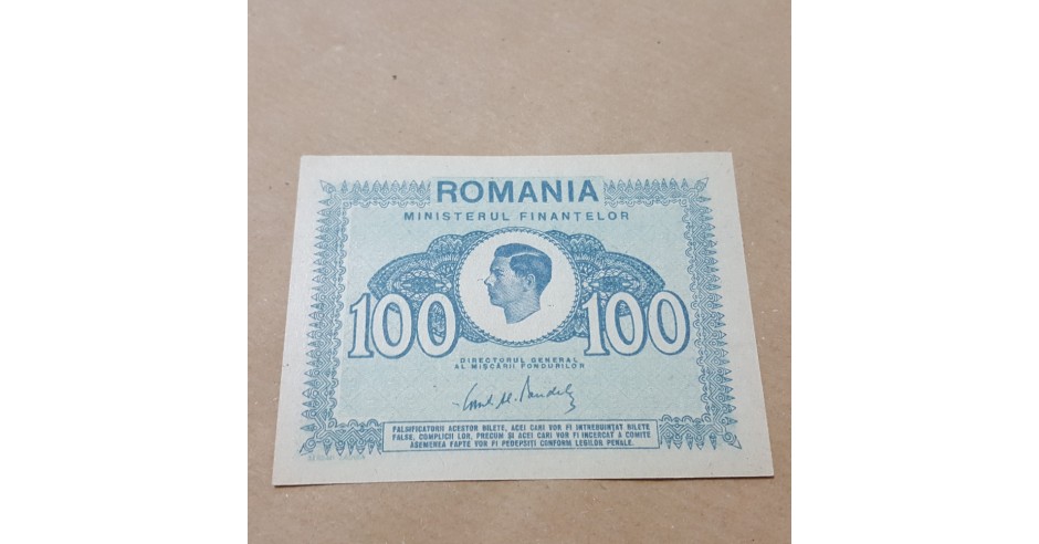 Bancnota 100 lei 1945 UNC - necirculata | arhiva Okazii.ro