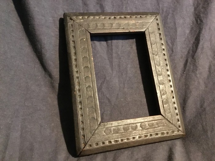 Arta / design / vintage - Rama veche din lemn pentru fotografii afise ...