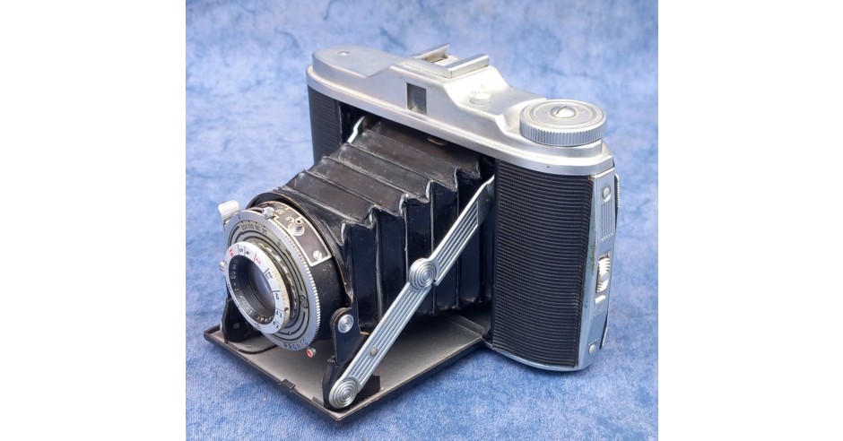 Aparat foto vechi cu burduf Agfa J SOLETTE | Okazii.ro