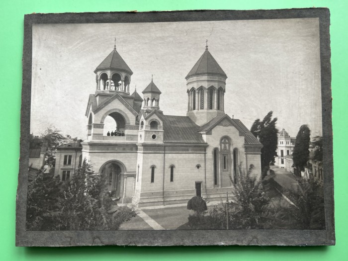 Bucuresti Biserica Armeneasca ani '30 - foto format mare | Okazii.ro
