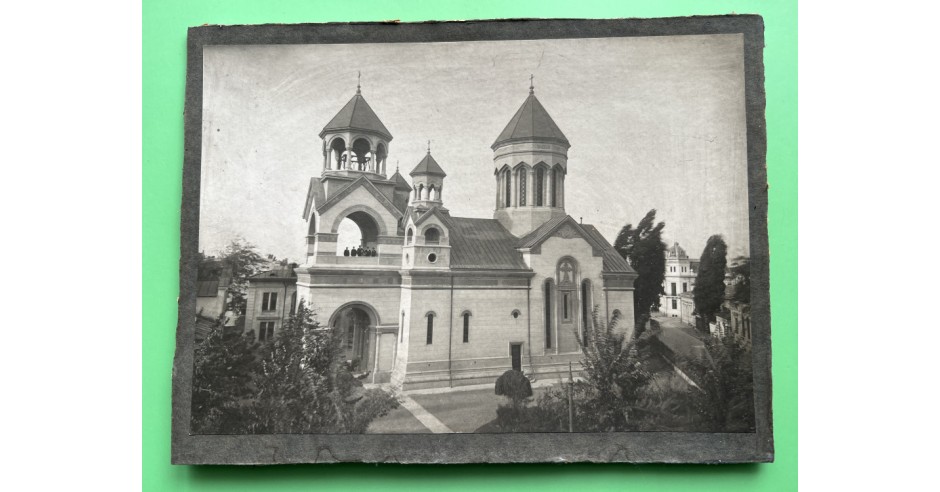 Bucuresti Biserica Armeneasca ani '30 - foto format mare | arhiva Okazii.ro