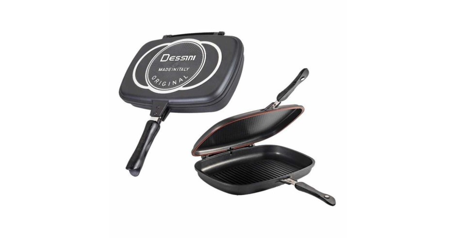 Tigaie dubla grill doubletta teflon 32cm Daisini Original ! | arhiva ...