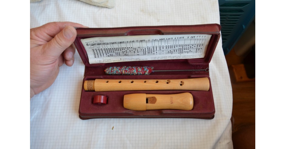 Fluier profesional MOECH / Fluier muzician din lemn masiv MOECH ...