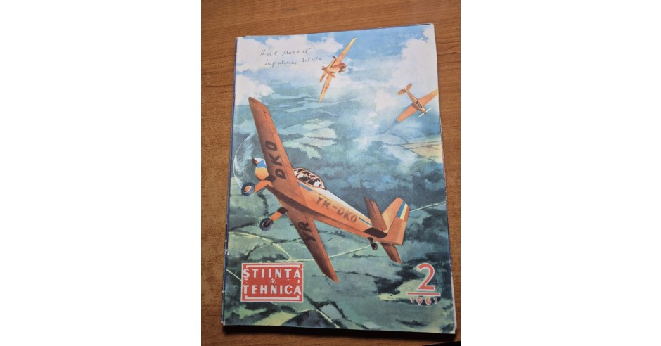 Stiinta si tehnica februarie 1961-avioane romanesti,orasul bacau ...
