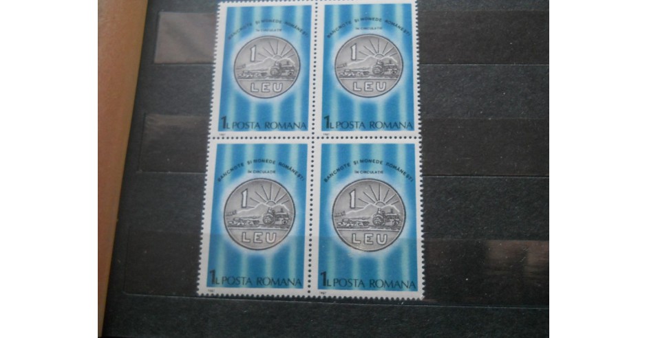 1987 LP 1180 BANCNOTE SI MONEDE ROMANESTI X4 | arhiva Okazii.ro