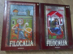 FILOCALIA VOL.1-2 VERSIUNE IN LIMBA ROMANA A ANTOLOGIEI IN LIMBA GREACA ...
