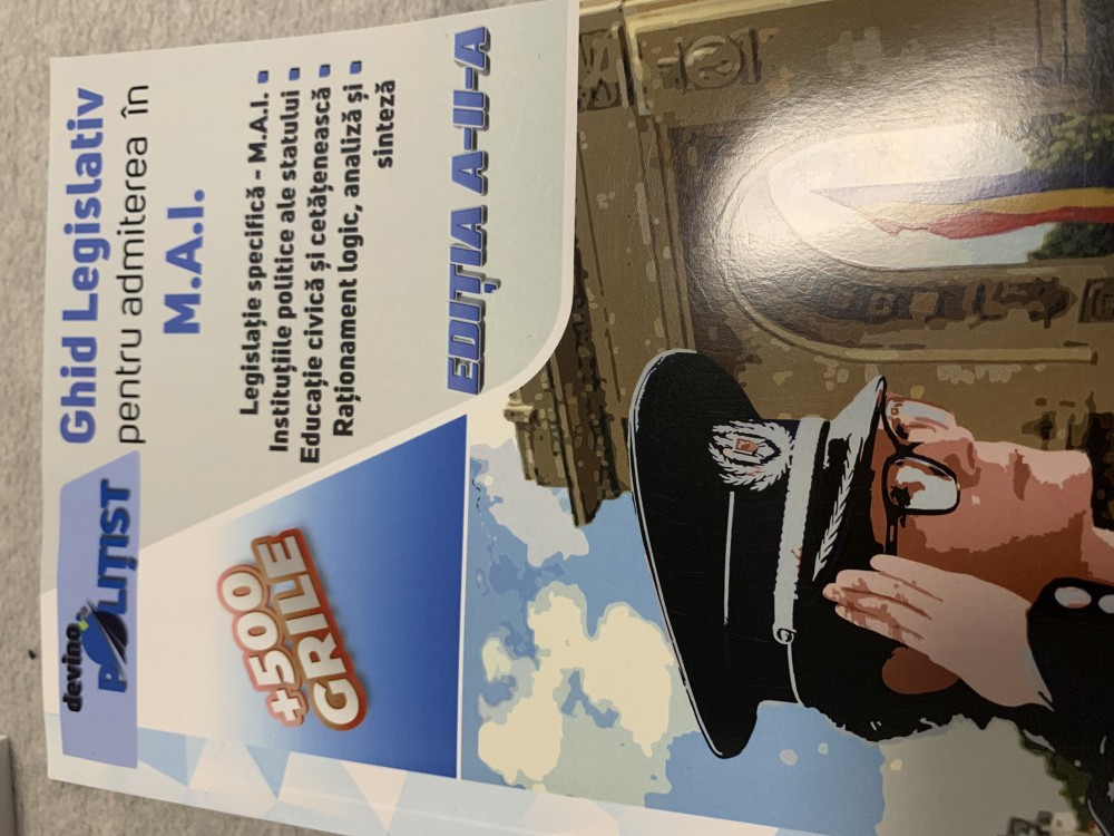 Ghid legislativ pentru admiterea in ?colile de politie | arhiva Okazii.ro