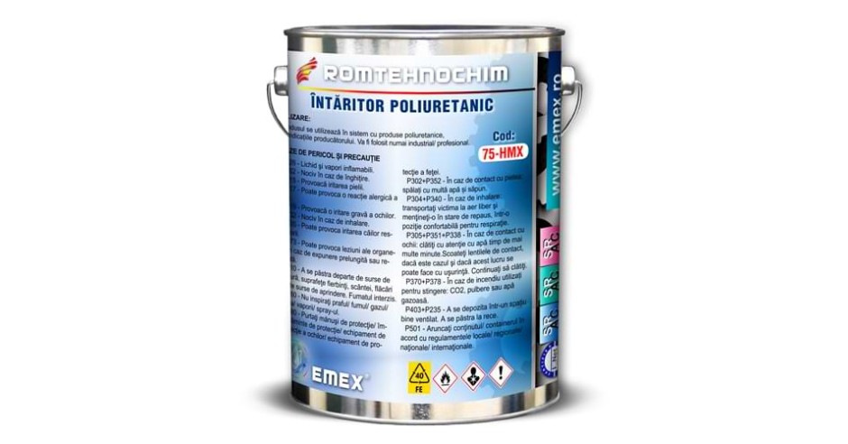 Intaritor Poliuretanic Solventat ?Emex? - Bid. 0.8 Kg | arhiva Okazii.ro
