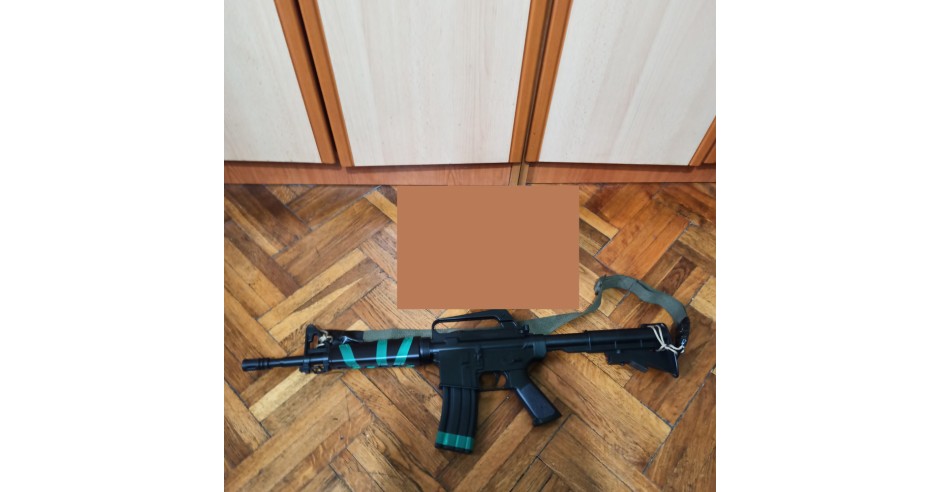 Colt 607 / Car 15 Hybrid Replica airsoft Spring/Arc - Vietnam '69, Well ...