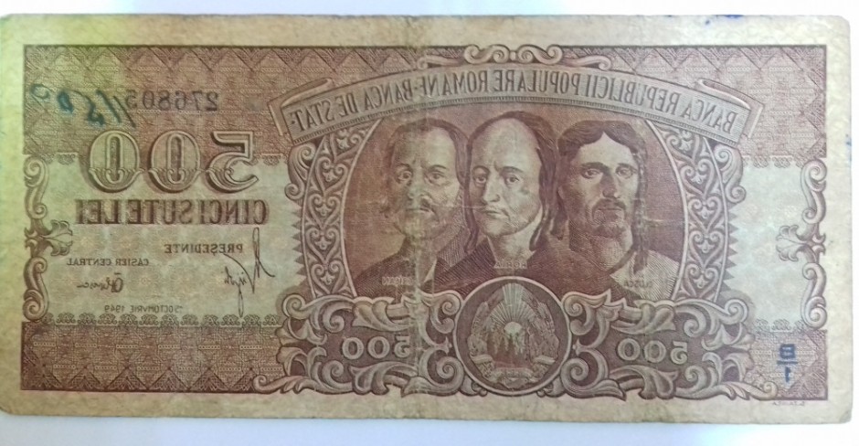 Bancnota 500 lei 1949. Cumpara ieftin, pret bun