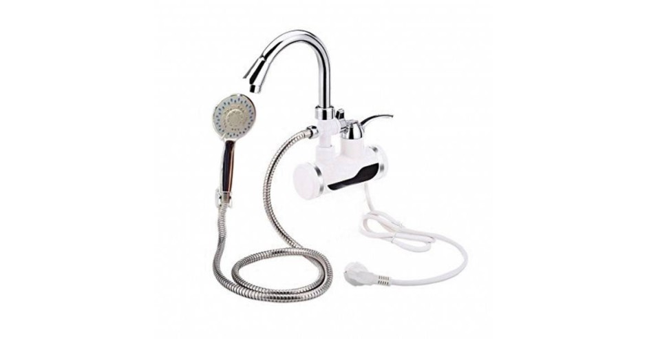 Robinet Instant Apa Calda Electric Perete Digital cu Para Dus EC38258 ...