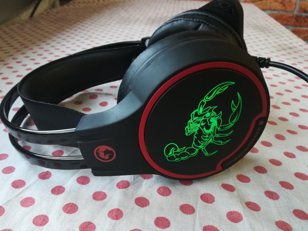 Casti Gaming Marvo Scorpion HG8907 Negru. | arhiva Okazii.ro