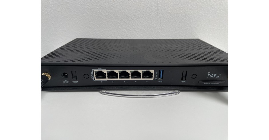 MikroTik hAP ax3 Router Wireless | arhiva Okazii.ro