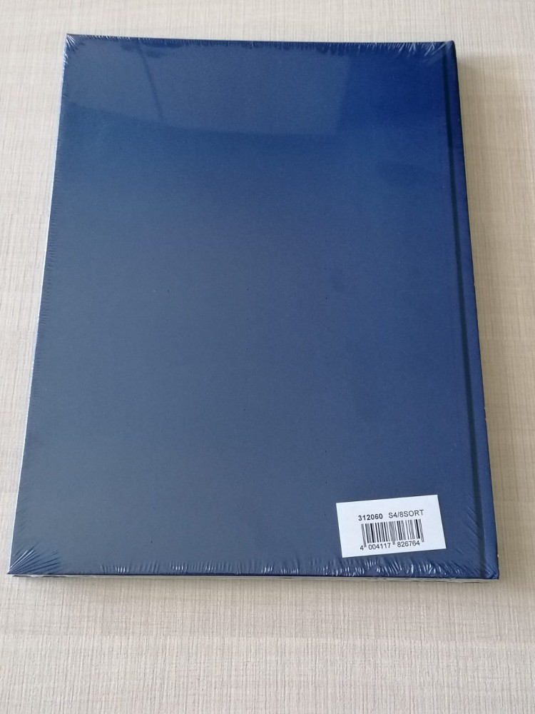 Leuchtturm, clasor tip album timbre, 30 file / 60 pagini negre, format ...