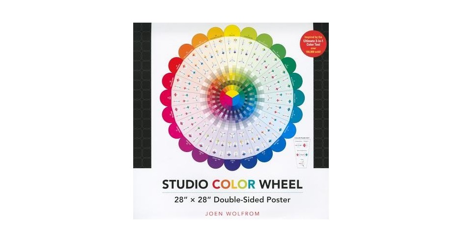 Studio Color Wheel: 28 X 28 Double-Sided Poster | arhiva Okazii.ro