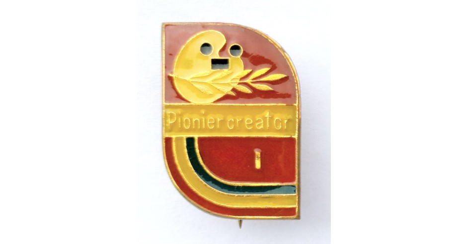 INSIGNA PIONIER CREATOR CLASA I EMAIL RECE PIONIERI | Okazii.ro