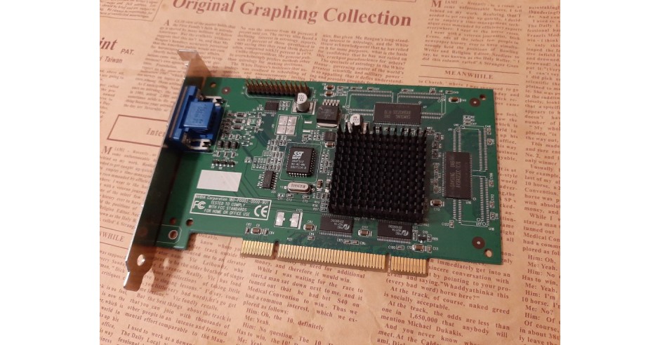 Placa video PCI nVidia Riva TNT2 M64 16Mb SDR 64bit DirectX 6.0 ...