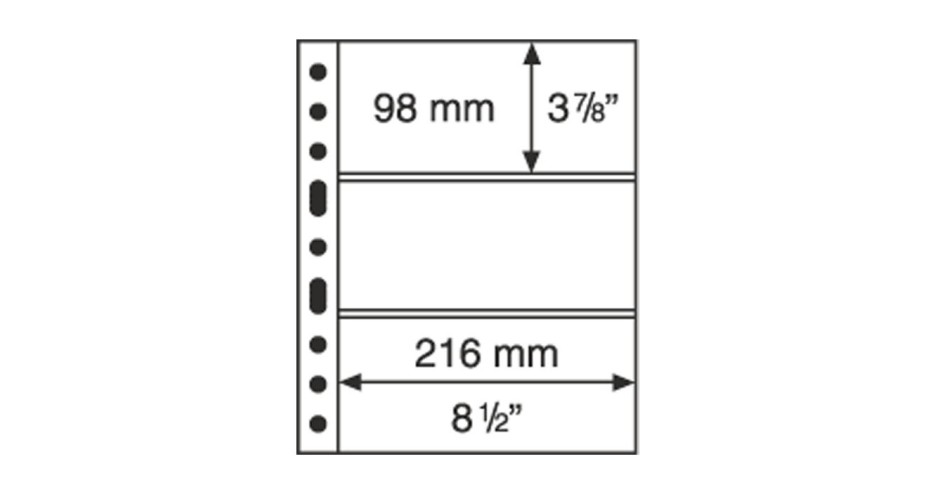 Grande PVC foi - 3C pentru banknote /5 buc. / , format A 4 | arhiva ...