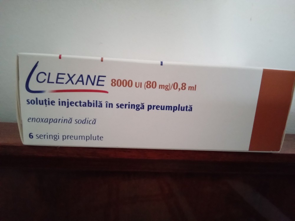 Clexane 0,8 ml cutii cu 6 seringi/fiole preumplute | arhiva Okazii.ro