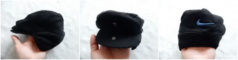 Fes cu urechi Nike; 100% lana; marime L/XL; stare excelenta | arhiva ...