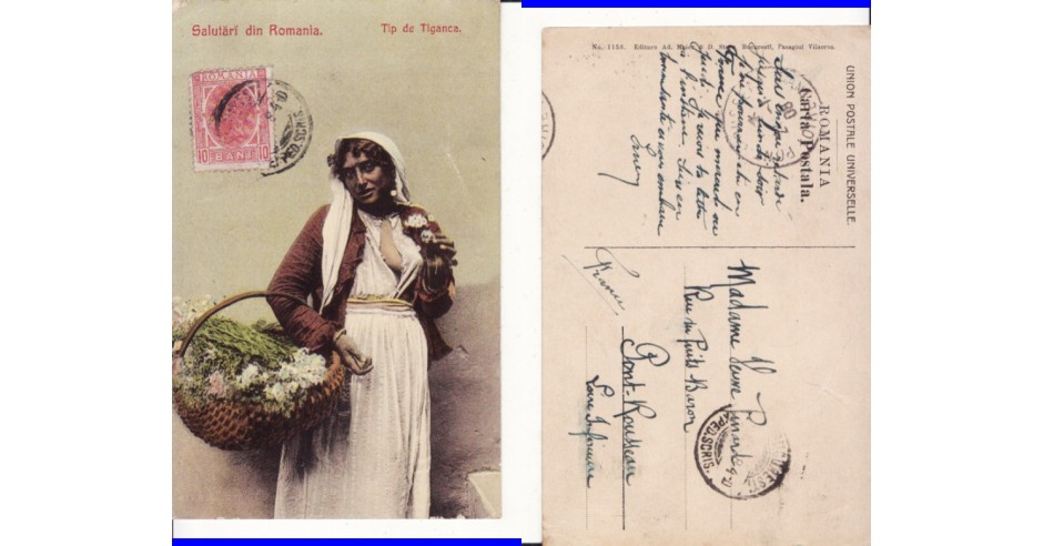 Tiganca vanzatoare de flori- Tigani- Tipuri - Tiganca sexi-rara ...