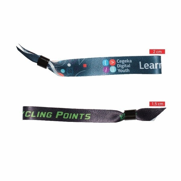 Bratari textile personalizate cu inel din plastic | arhiva Okazii.ro