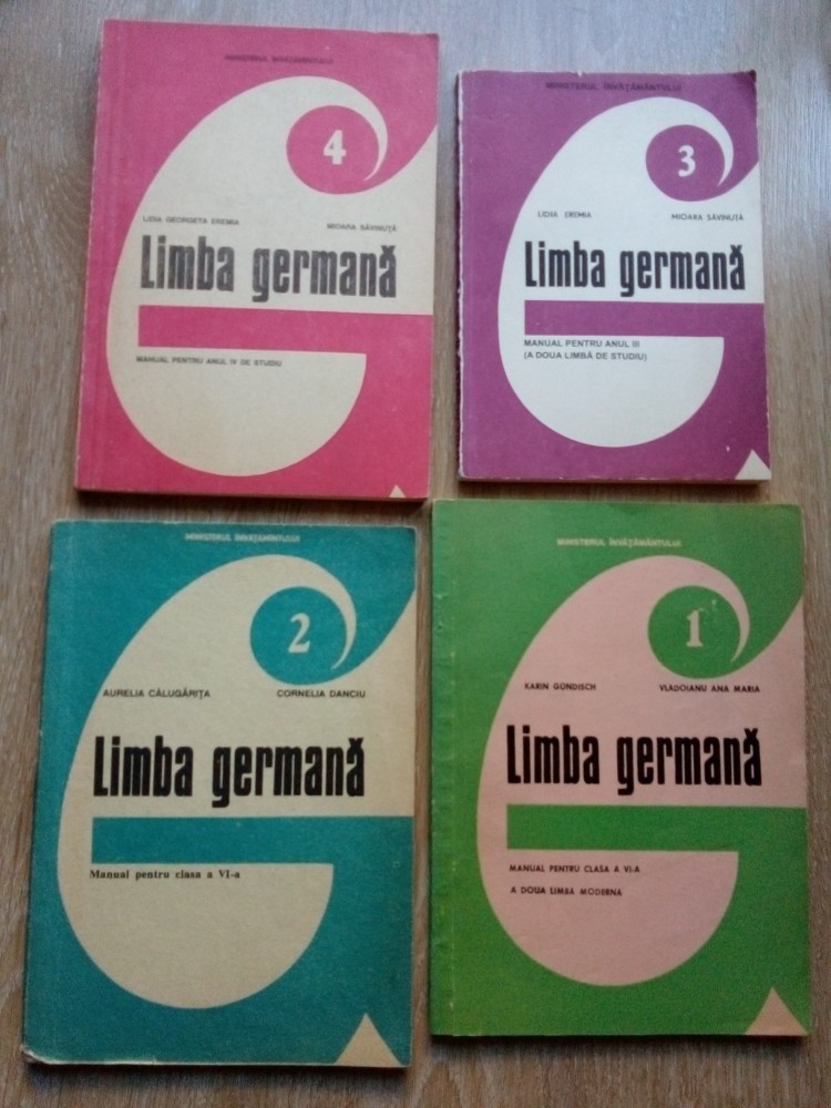Manual Limba germana anii 1-2-3-4 | arhiva Okazii.ro