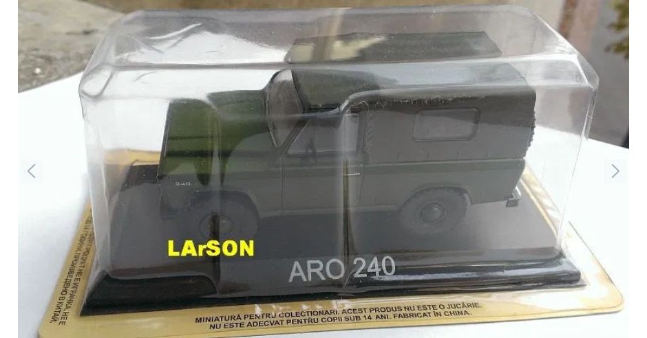 Macheta ARO 240 1972 verde armata - IXO/ DeAgostini Masini de Legenda 1 ...