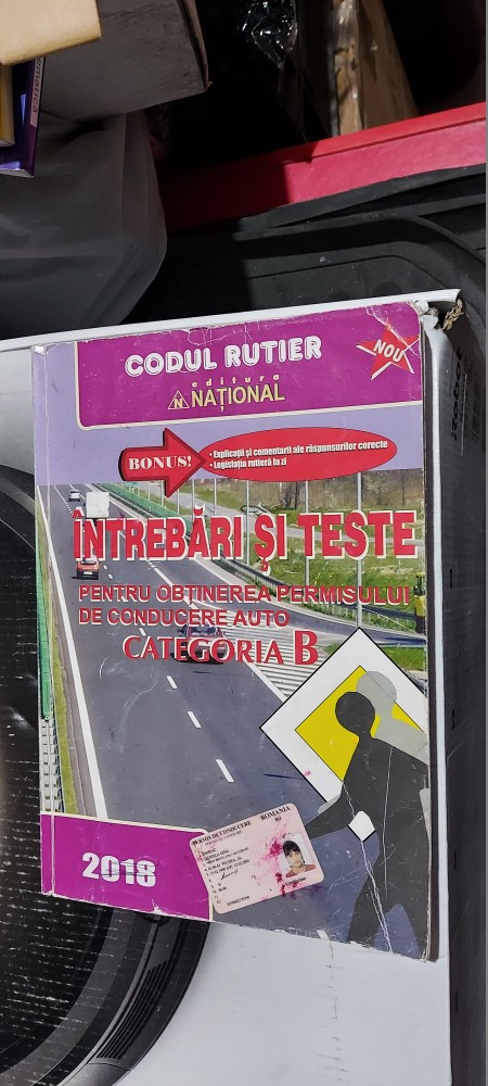 CODUL RUTIER INTREBARI SI TESTE OBTINEREA PERMISULUI DE CONDUCERE ...