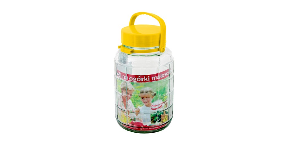 Borcan cu Capac din Plastic - 10 Litri | arhiva Okazii.ro