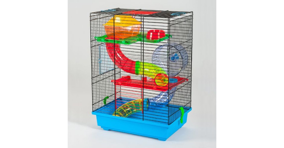 TEDDY II - cusca pentru hamster, cu tunel | arhiva Okazii.ro