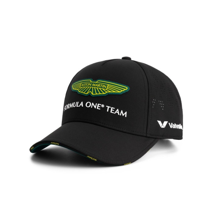 Aston Martin șapcă de baseball official Teamline Replica black F1 Team ...