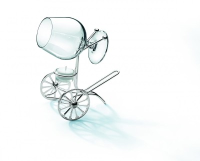 Incalzitor de cognac argintat trasura Filo Grande Chinelli COD: 713 ...