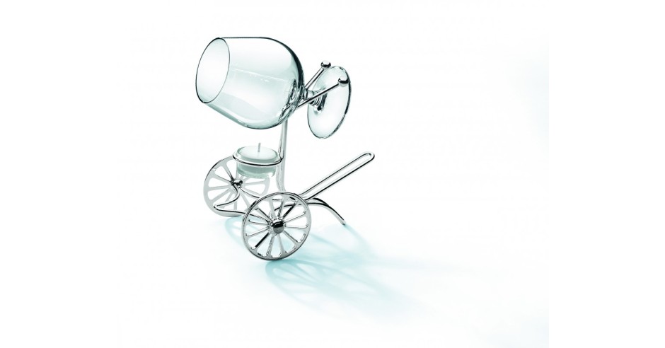 Incalzitor de cognac argintat trasura Filo Grande Chinelli COD: 713 ...