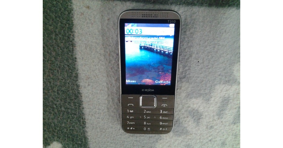 Telefon mobil E-boda T310, Dual Sim, Silver | arhiva Okazii.ro