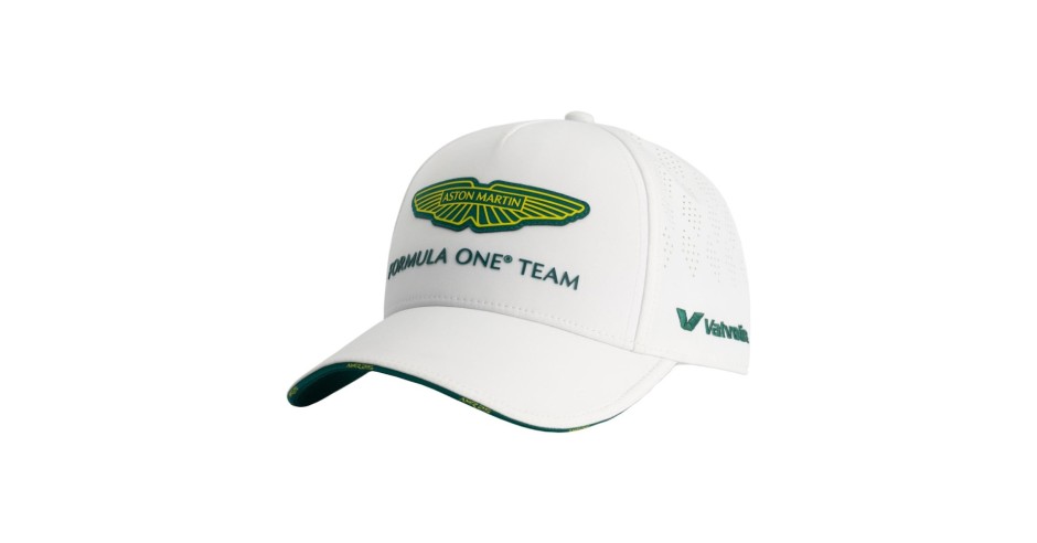 Aston Martin șapcă de baseball official Teamline Replica white F1 Team ...