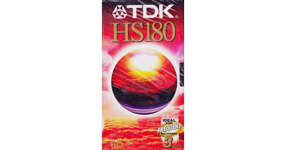 Caseta video VHS - TDK HS180 ( 3 ore - SIGILATA ) | arhiva Okazii.ro
