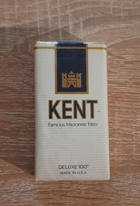 Pachet plin cu tigari KENT anii '80 Made in USA | Okazii.ro