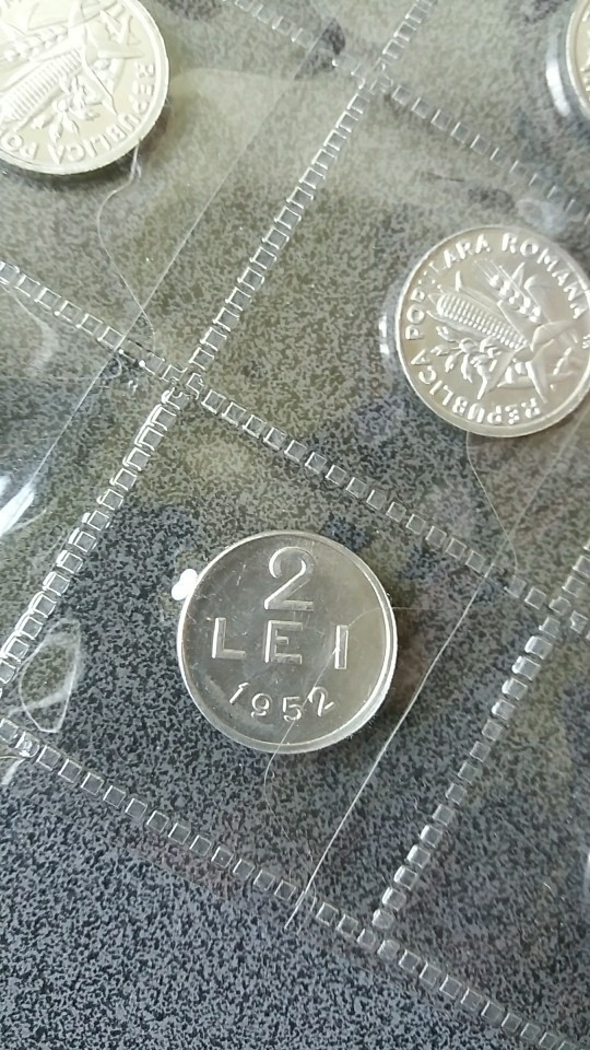 Lot monede 1 leu, 2 lei 1952 , replica 1:1 | arhiva Okazii.ro
