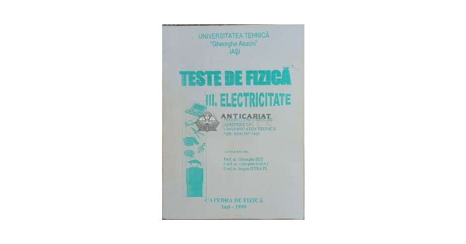 Teste de fizica iii electricitate - GH. Zet Georgeta Strat Sergiu ...