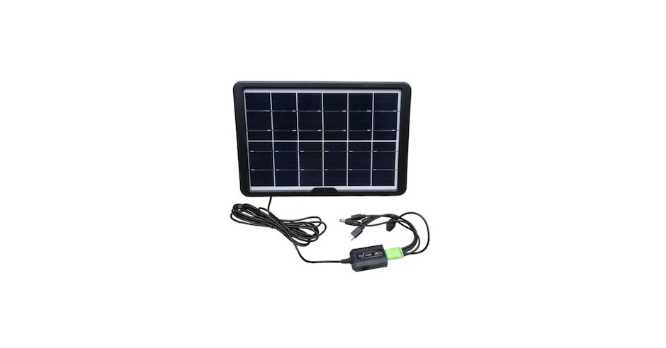Panou solar portabil CcLamp CL-680 6V 8W,1.3A , Port multi usb, ip65 ...