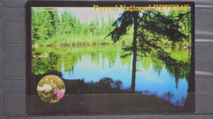 ROM. - PARCUL NATIONAL RETEZAT - TAU DINTRE BRAZI, MEDALION FLORA ...