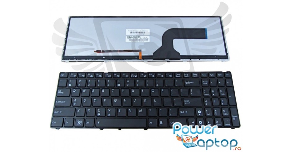 Tastatura Laptop Asus N53s iluminata backlit | arhiva Okazii.ro