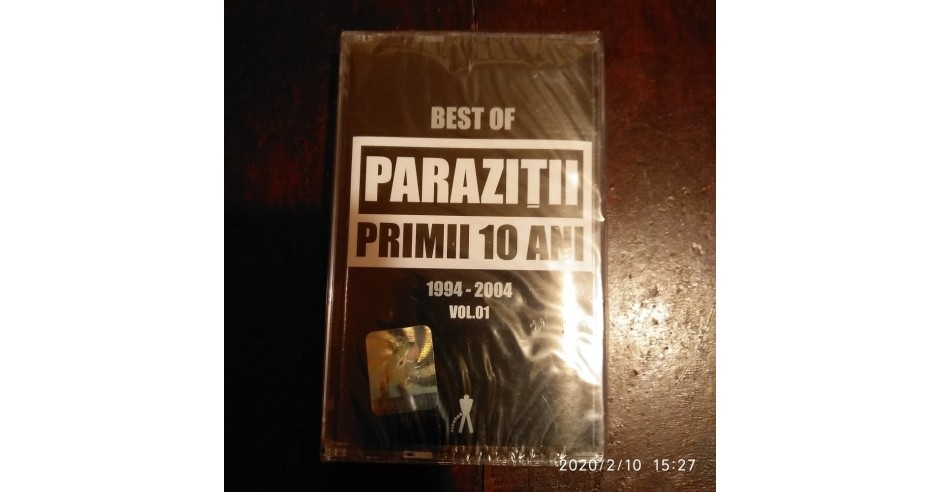 -Y- CASETA AUDIO PARAZITII 10 ANI VOL 1 - SIGILATA ! | arhiva Okazii.ro