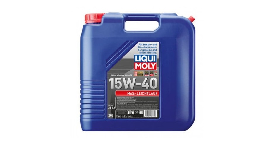 Ulei motor Liqui Moly MoS2 Leichtlauf 15W-40 20L | arhiva Okazii.ro