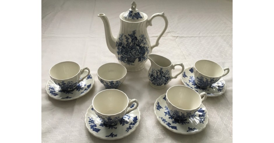 Set - ceai / cafea - port. Englezesc - Myott Meakin - Bountiful - 4 ...