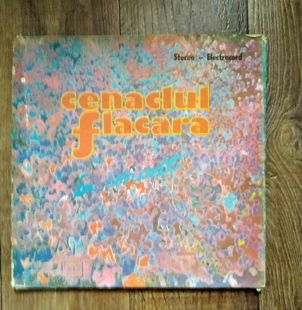 DD- Set 3 discuri Cenaclul Flacara, disc placa vinil vinyl electrecord ...