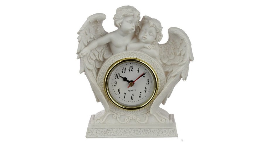 Ceas de masa tip statueta cu ingeri | Okazii.ro