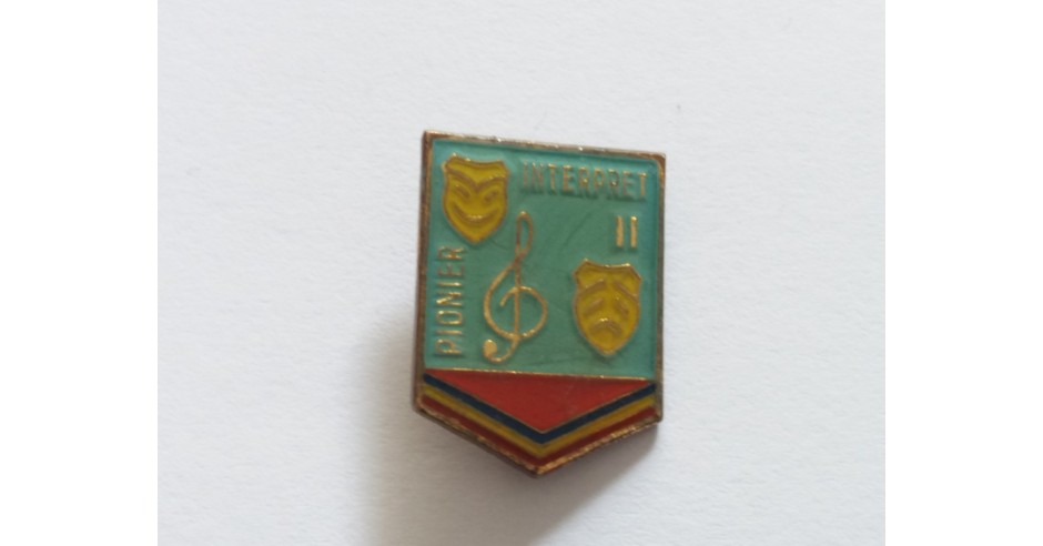 Insigna Pionieri-Pionier Interpret cl -II-a | arhiva Okazii.ro